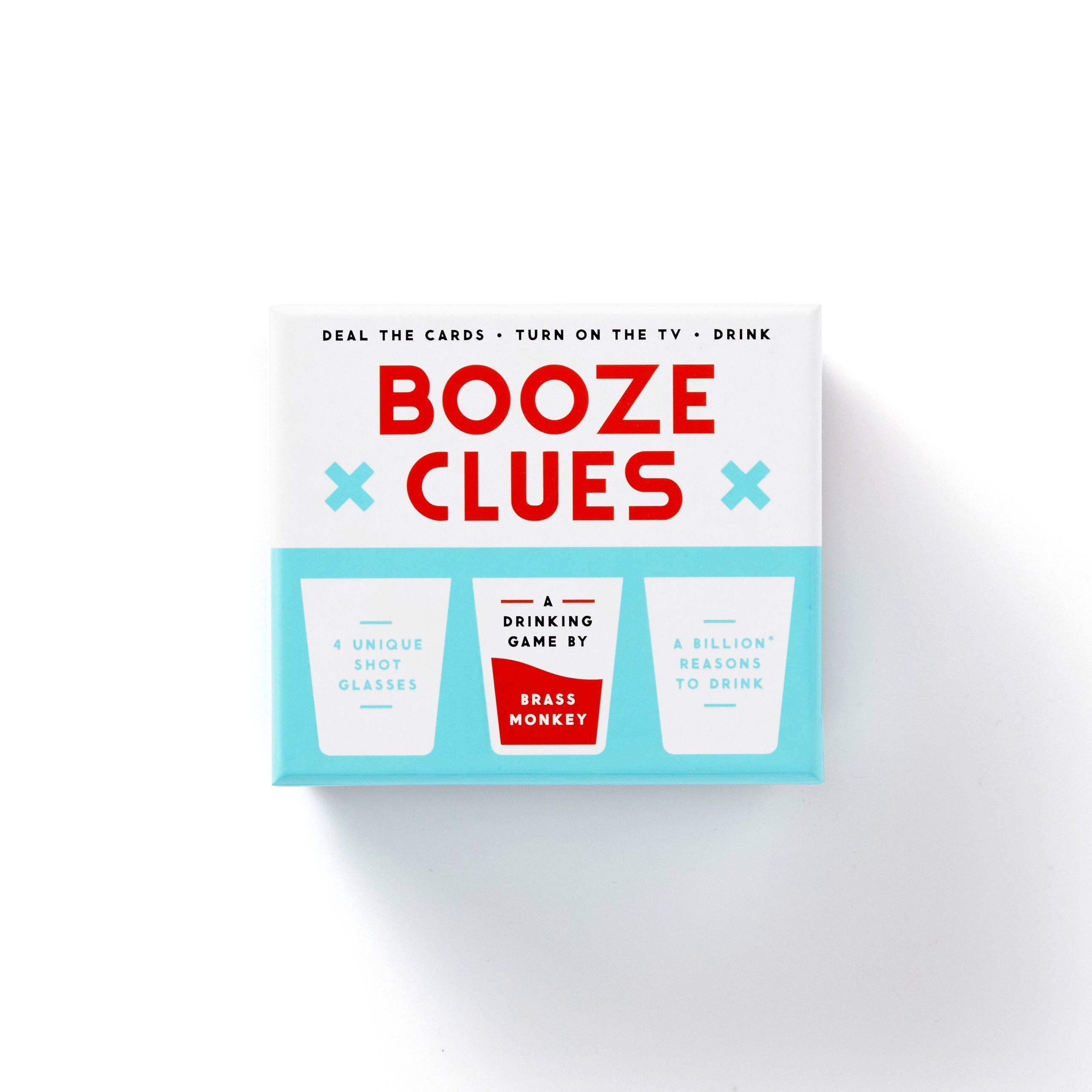 Brass Monkey Booze Clues Drinking Game Set | Odd One Out