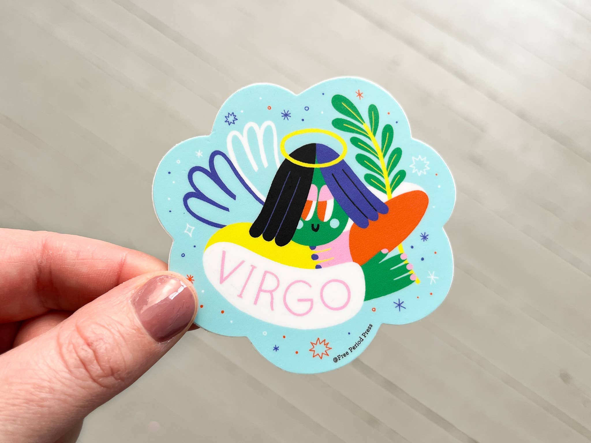 Virgo Zodiac Sticker | Odd One Out